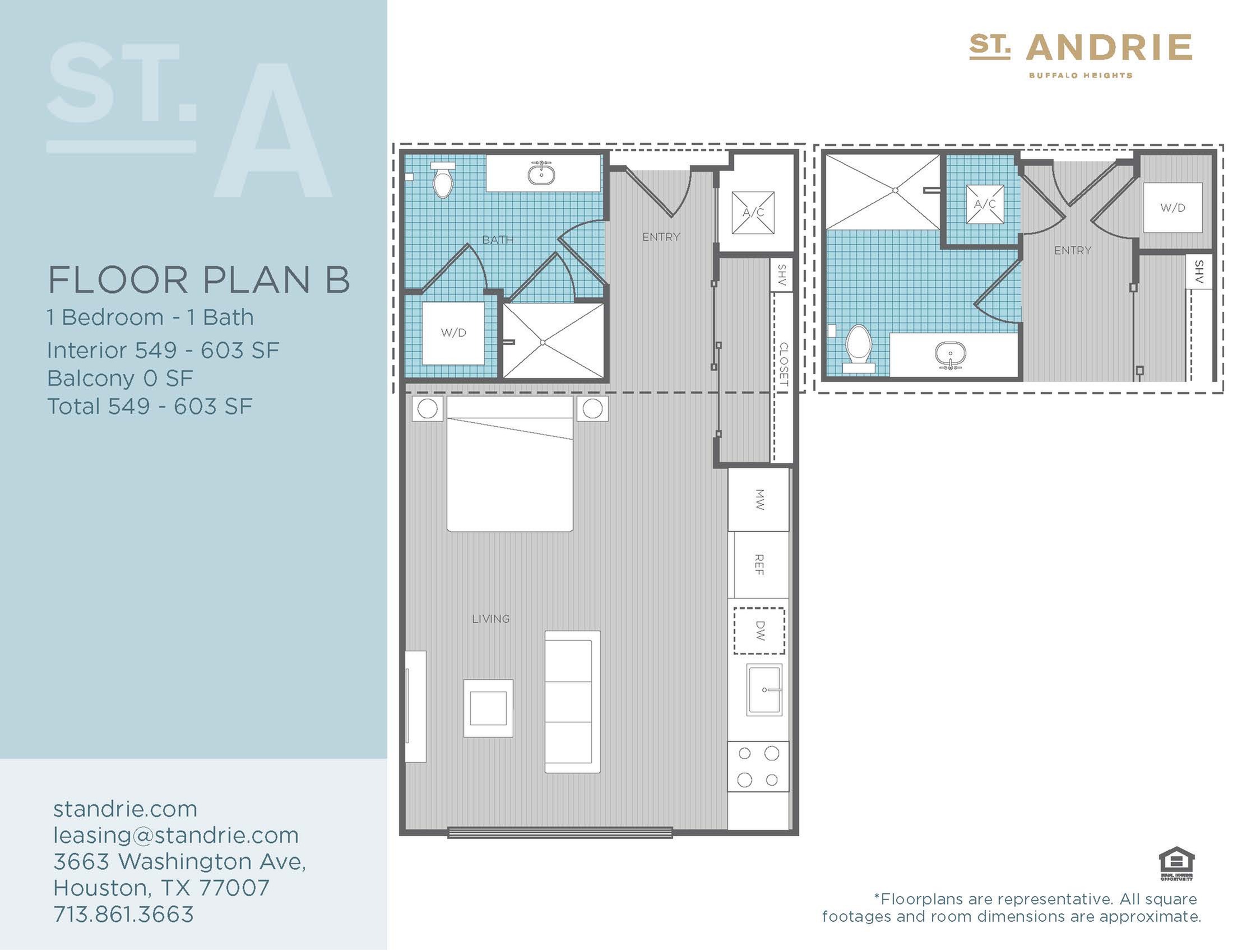 1 - 2 Bed Apartments - Check Availability | St. Andrie