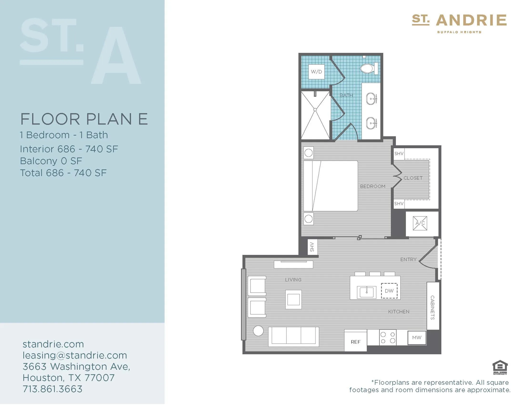 1 - 2 Bed Apartments - Check Availability | St. Andrie