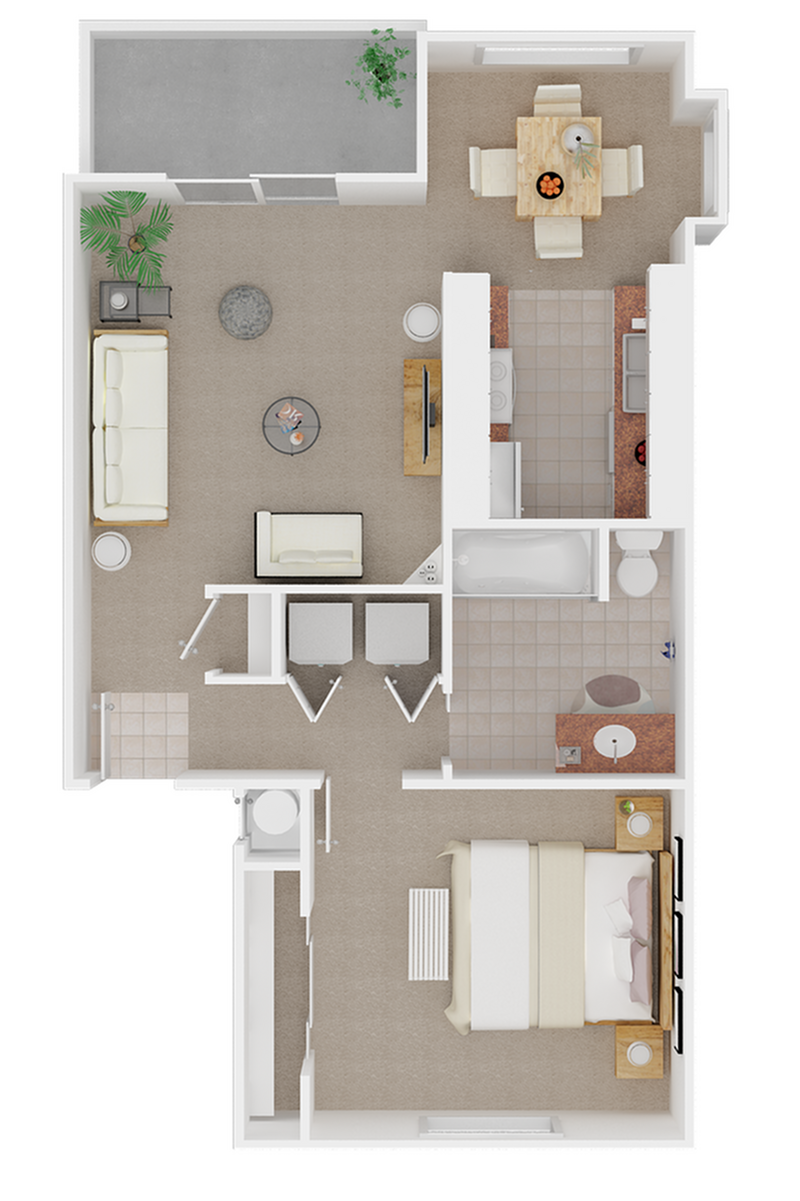 Cape Cod | 1 Bed Apartment | Dominion Heights