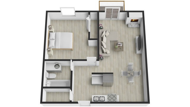 Studio - 2 Bed Apartments - Check Availability | Kalo Broadmoor Terrace
