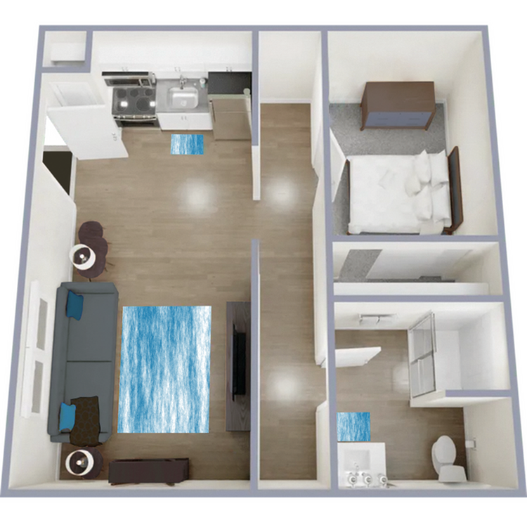 View 1-4 Bedroom Floor Plans | Apartments in Tucson, AZ