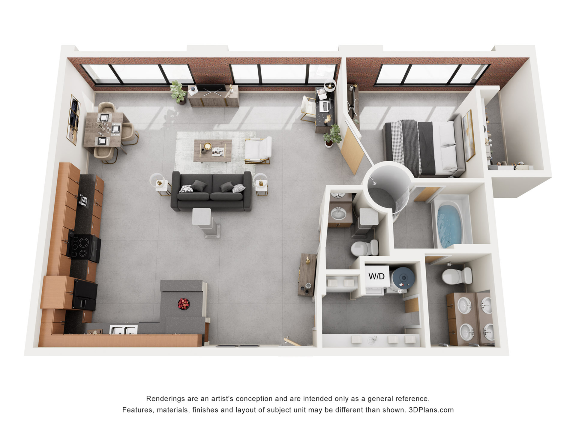 1 - 3 Bed Apartments - Check Availability | Bogen | Urban Chic Lofts