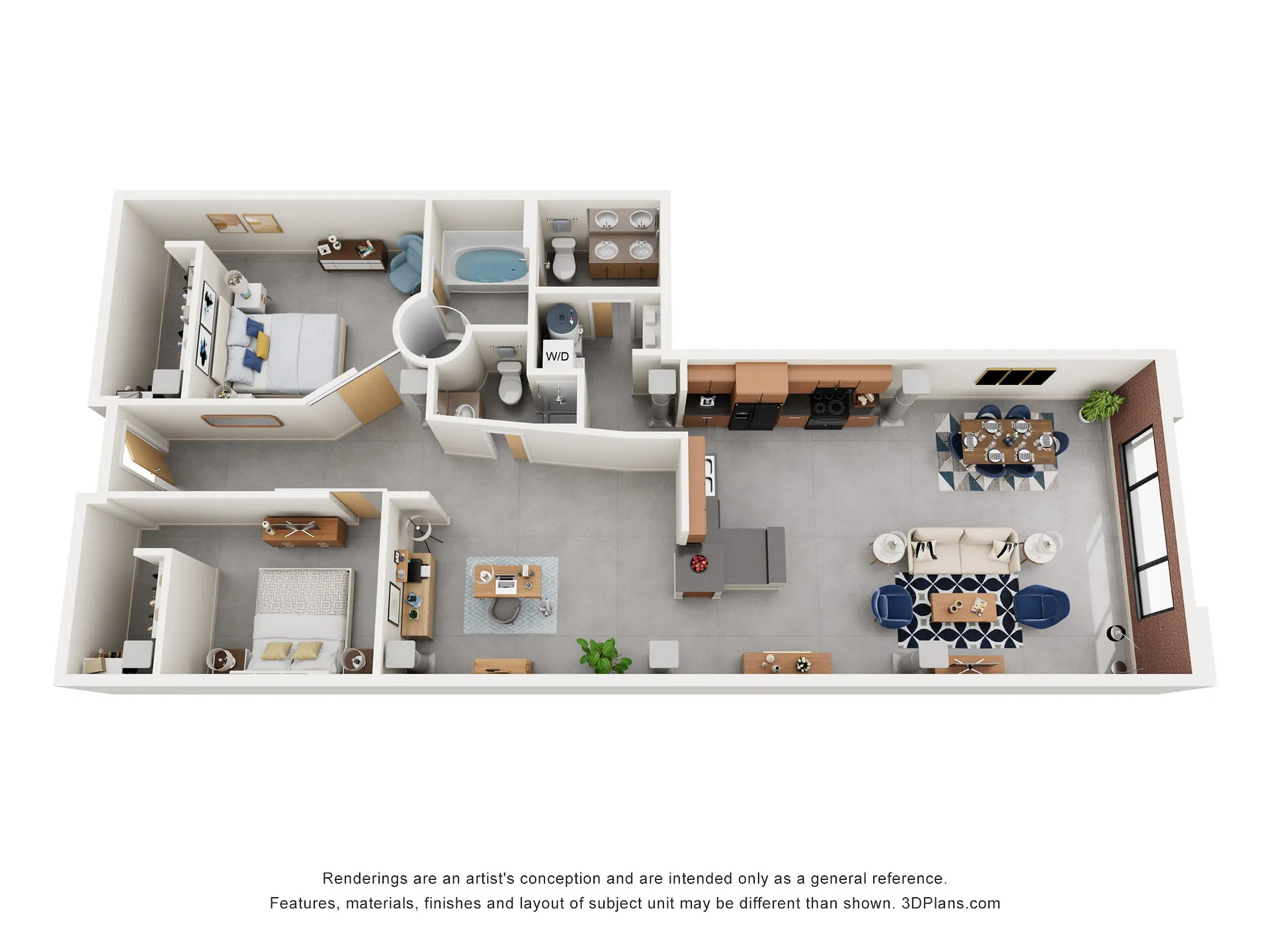 1 - 3 Bed Apartments - Check Availability | Bogen | Urban Chic Lofts