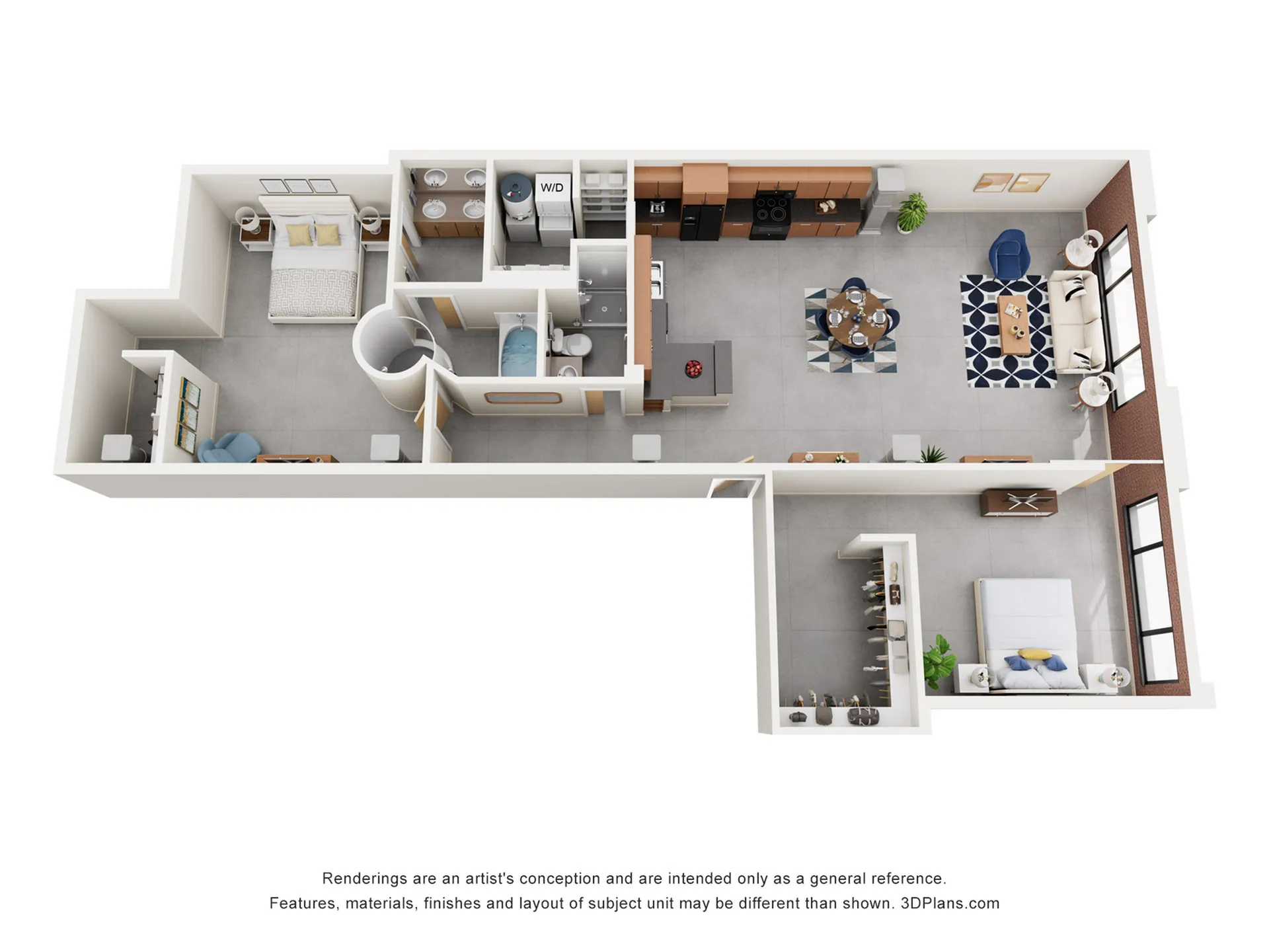1 - 3 Bed Apartments - Check Availability | Bogen | Urban Chic Lofts