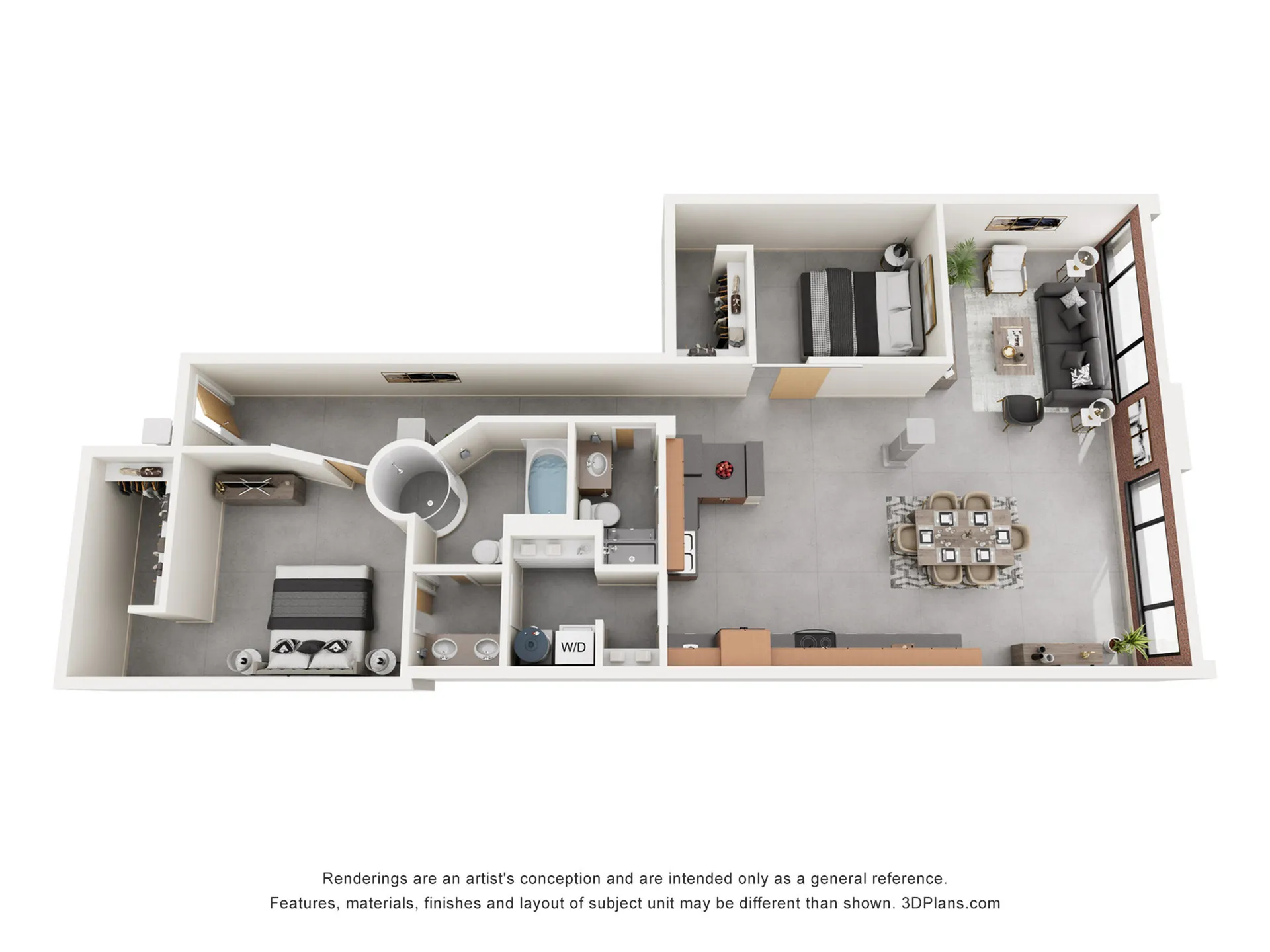 1 - 3 Bed Apartments - Check Availability | Bogen | Urban Chic Lofts