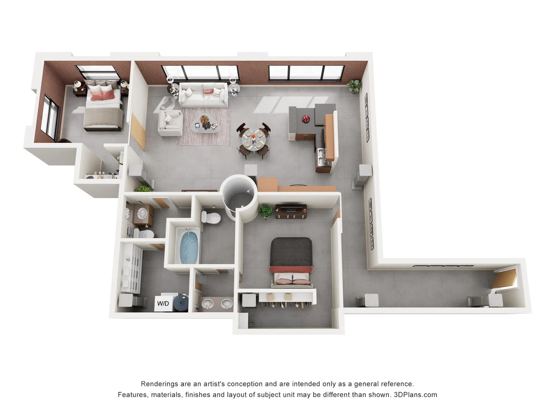 1 - 3 Bed Apartments - Check Availability | Bogen | Urban Chic Lofts