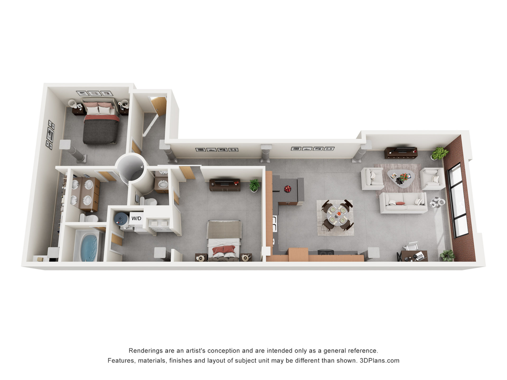 1 - 3 Bed Apartments - Check Availability | Bogen | Urban Chic Lofts