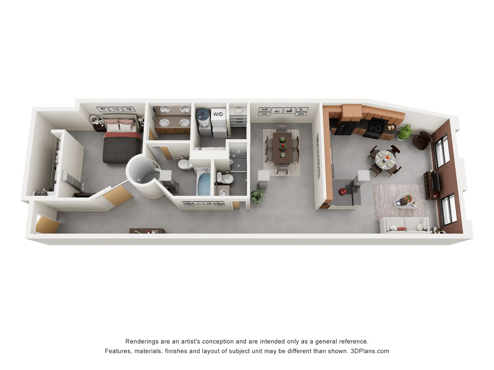 1 - 3 Bed Apartments - Check Availability | Bogen | Urban Chic Lofts