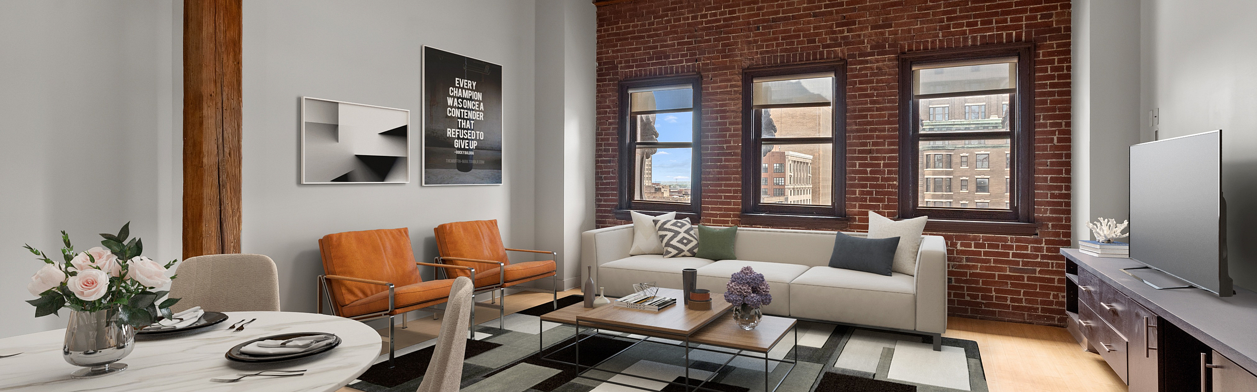 F1 | 1 Bed Apartment | Bogen | Urban Chic Lofts
