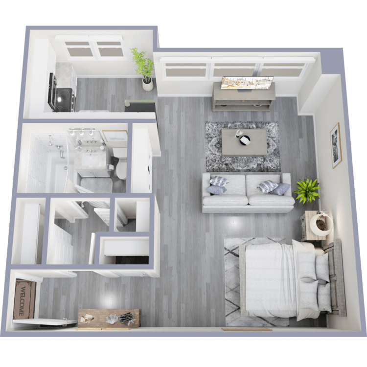 The Elate | Studio | The Alante in Alexandria