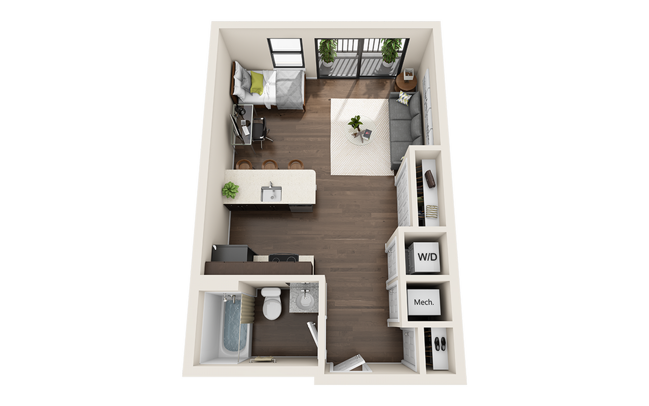 Axis West Campus Apartment Rentals