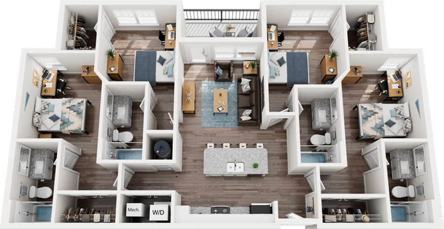 Quantum on West Call Apartment Rentals