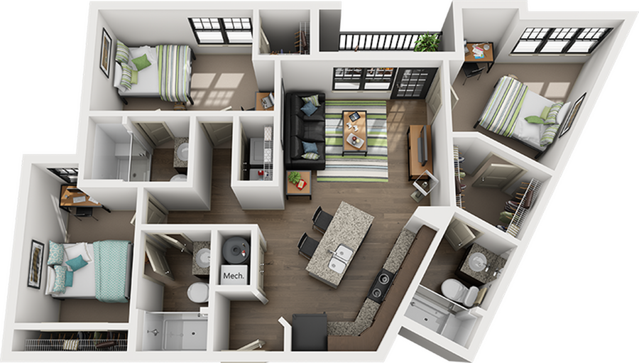 Riverfront Village Apartment Rentals