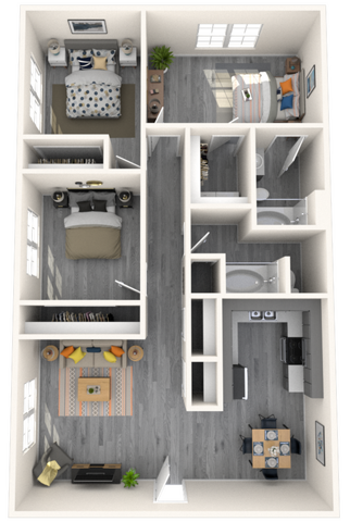 Floor Plans | Apartments in Fort Worth | Xander at James