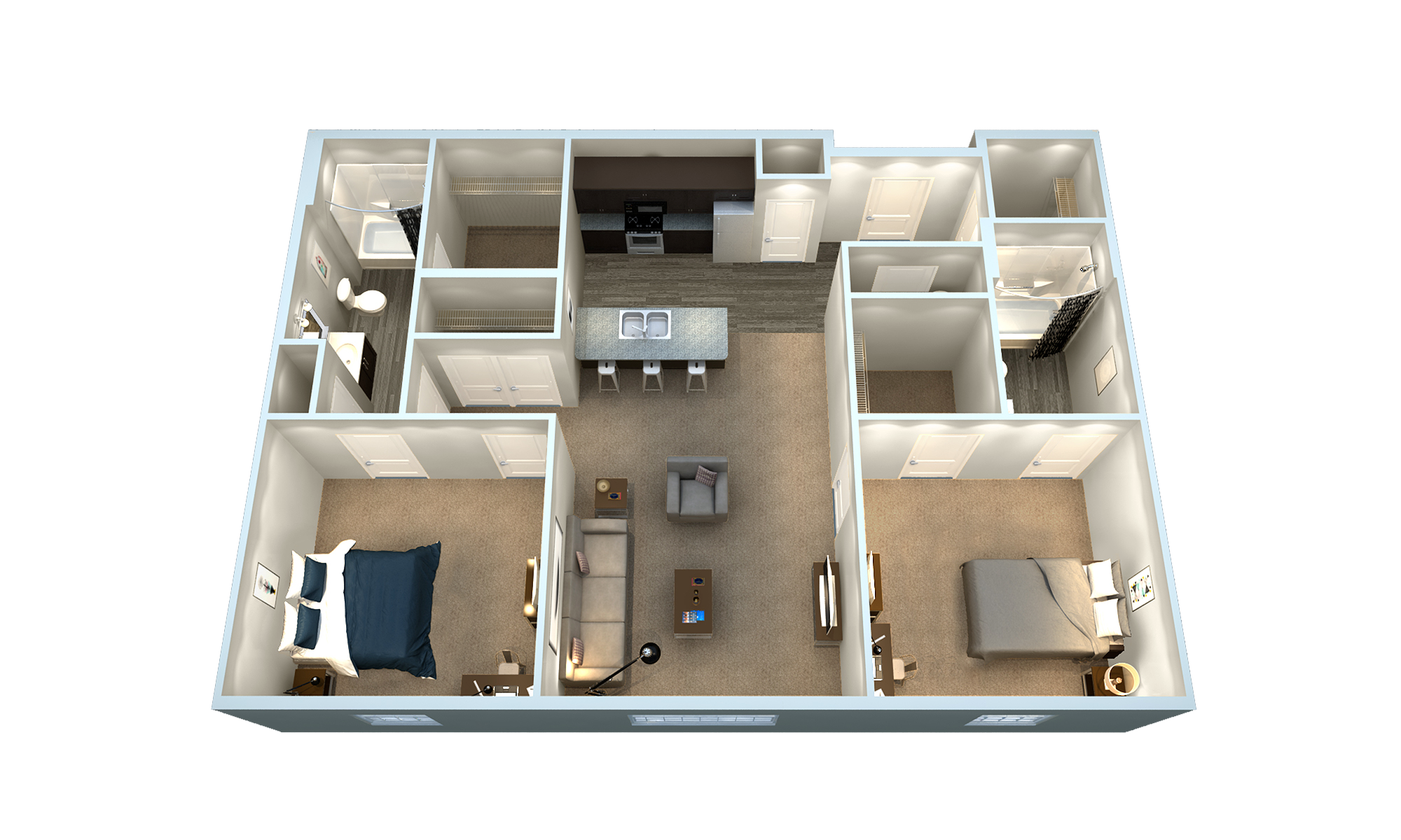 University Edge & Dickinson Lofts Apartment Rentals