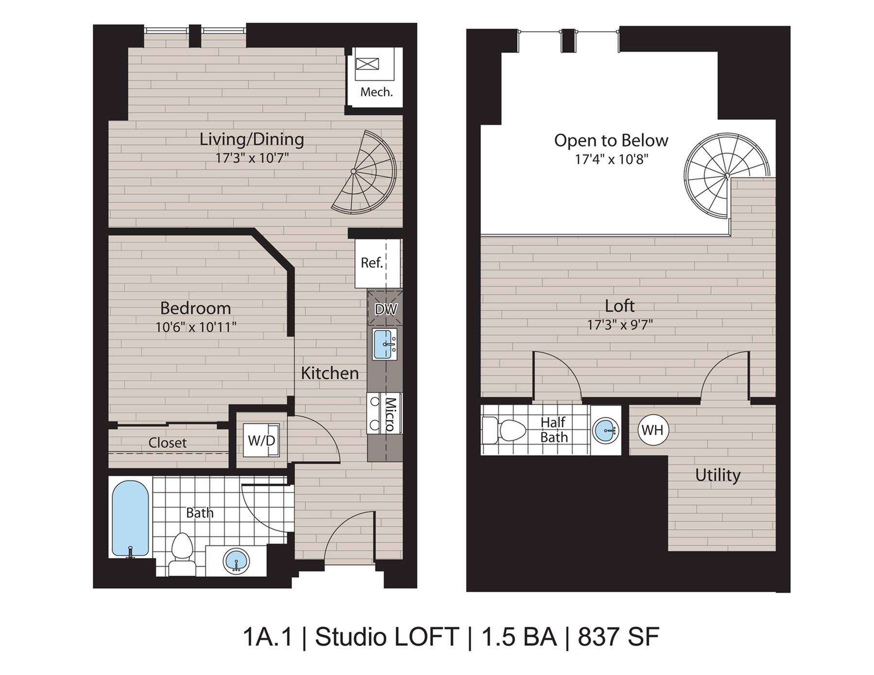 1A.1 | Studio | ICON Residences at The Rotunda