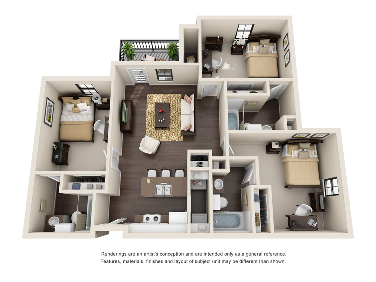 Apartments around LSU | Venue at Northgate