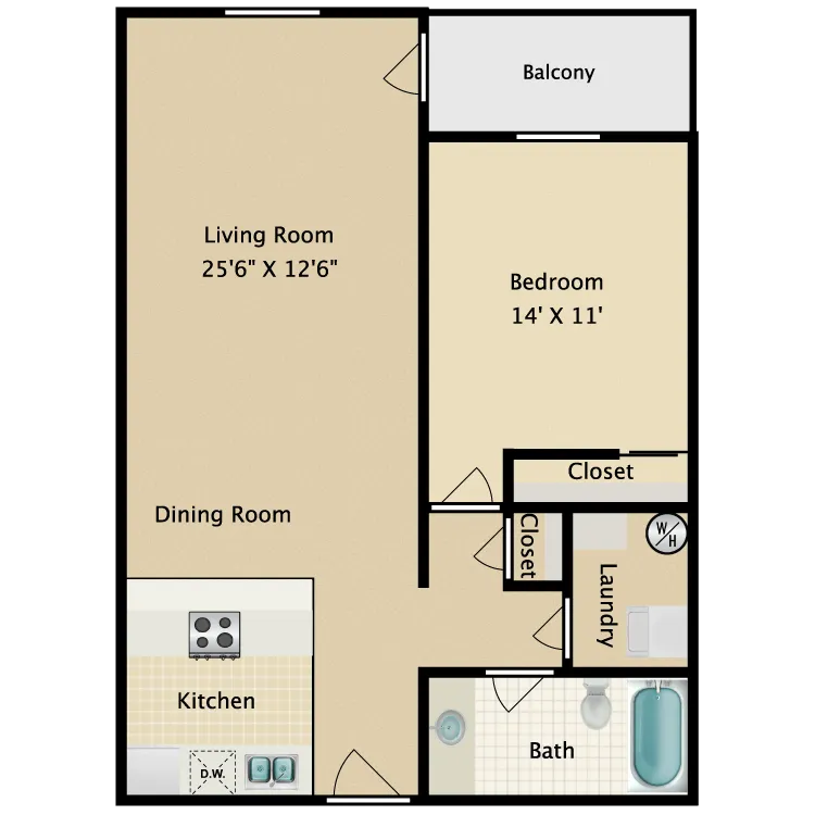 1 - 3 Bed Apartments - Check Availability | Highlander East