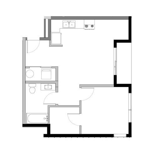 Studio–2 Bedroom Apartments in Reno, NV | The Edison Floor Plans | Reno ...