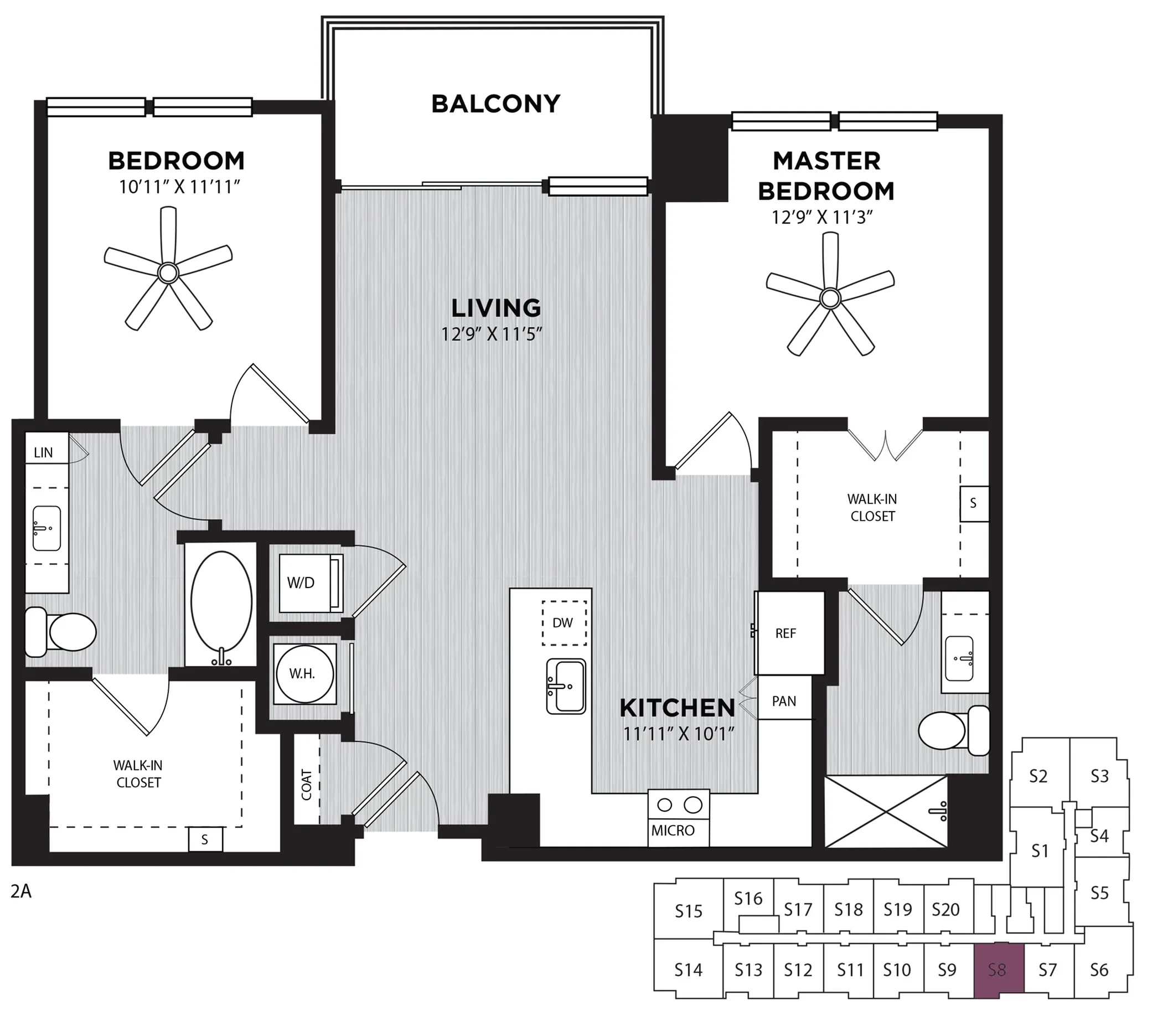High Rise Atlanta Apartments | Floor Plans | Alexan on 8th