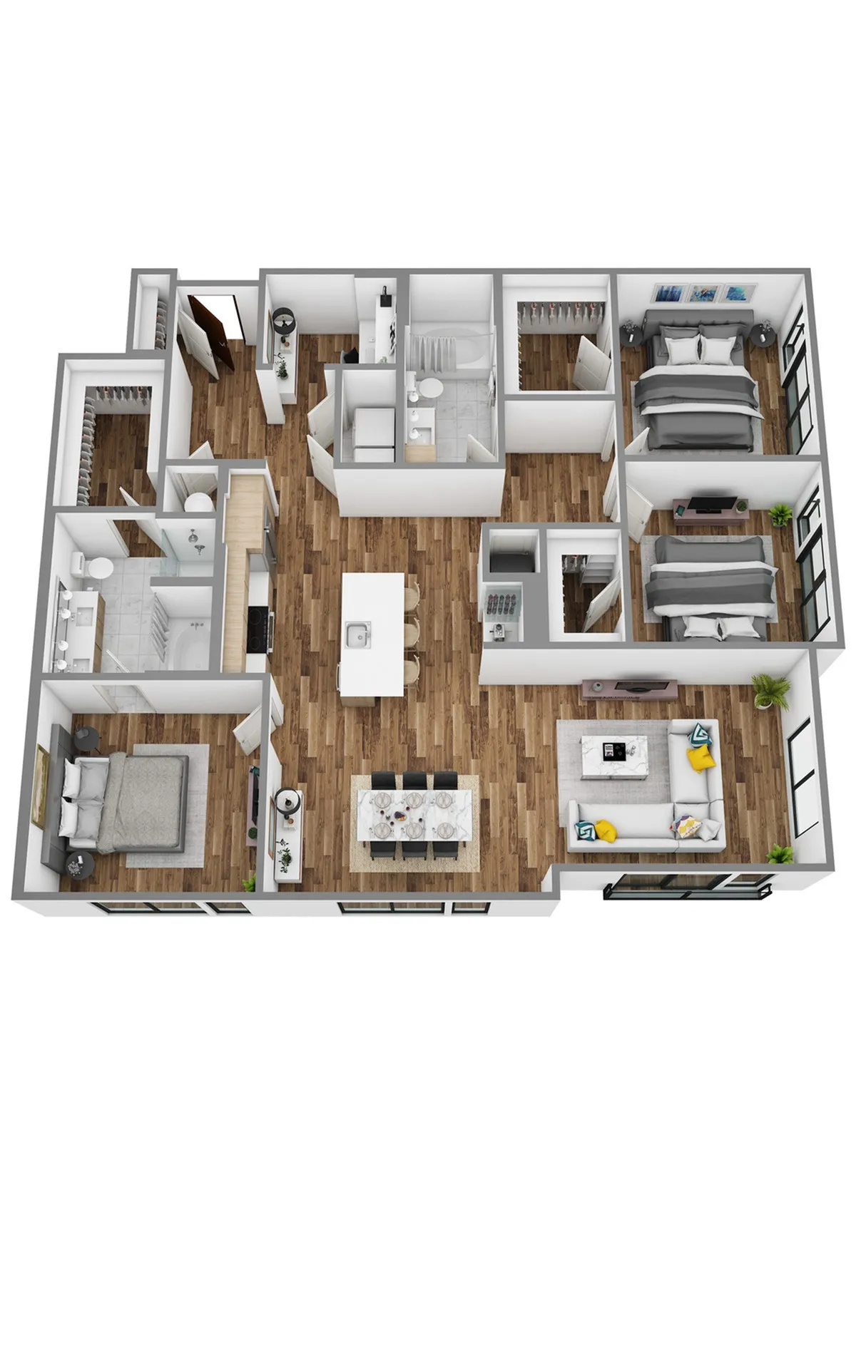 Studio - 3 Bed Apartments in Weymouth | Check Availability | Hanover Rino