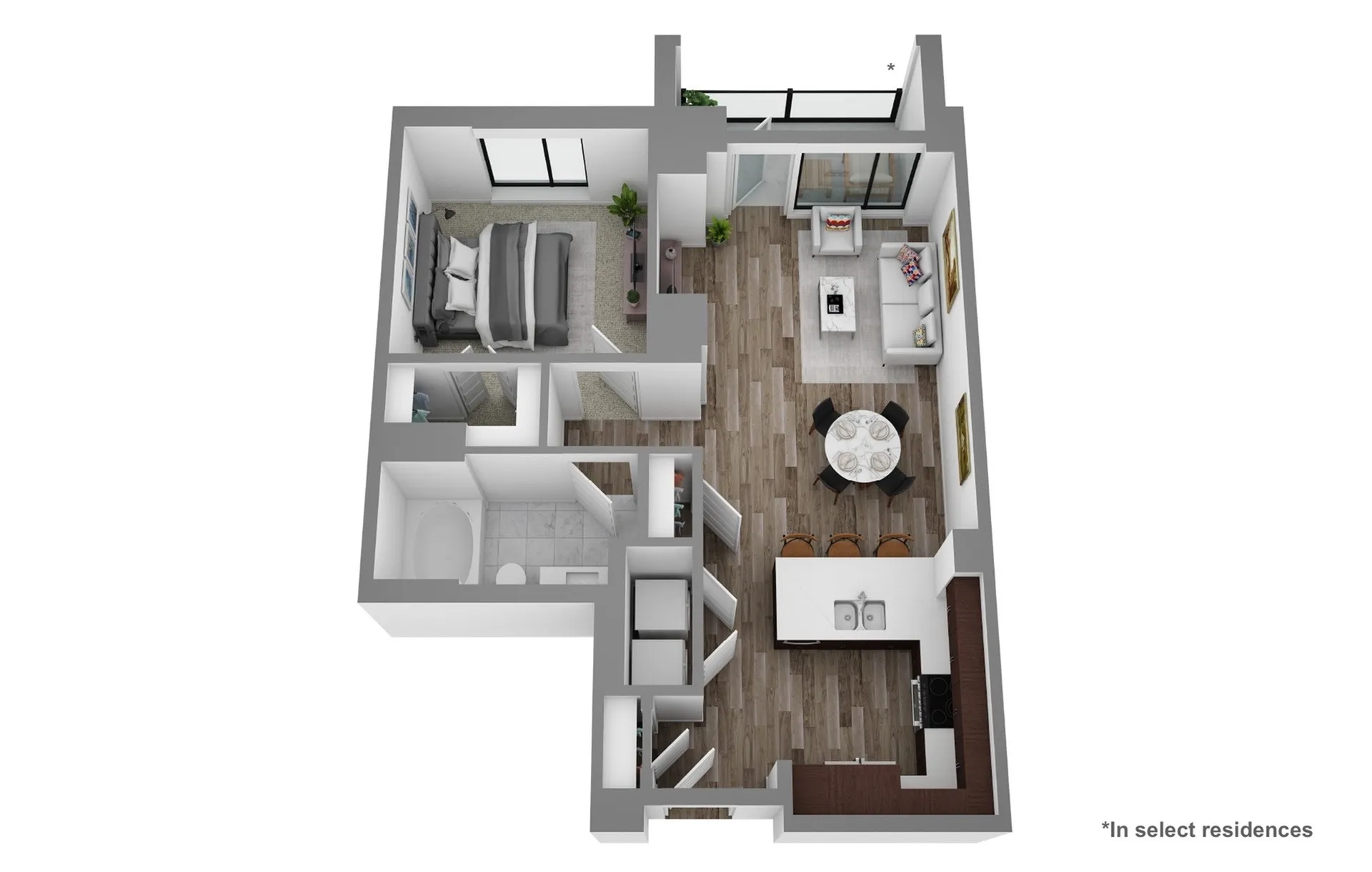 Studio, 1 & 2 Bedroom Apartments Houston | Hanover Post Oak