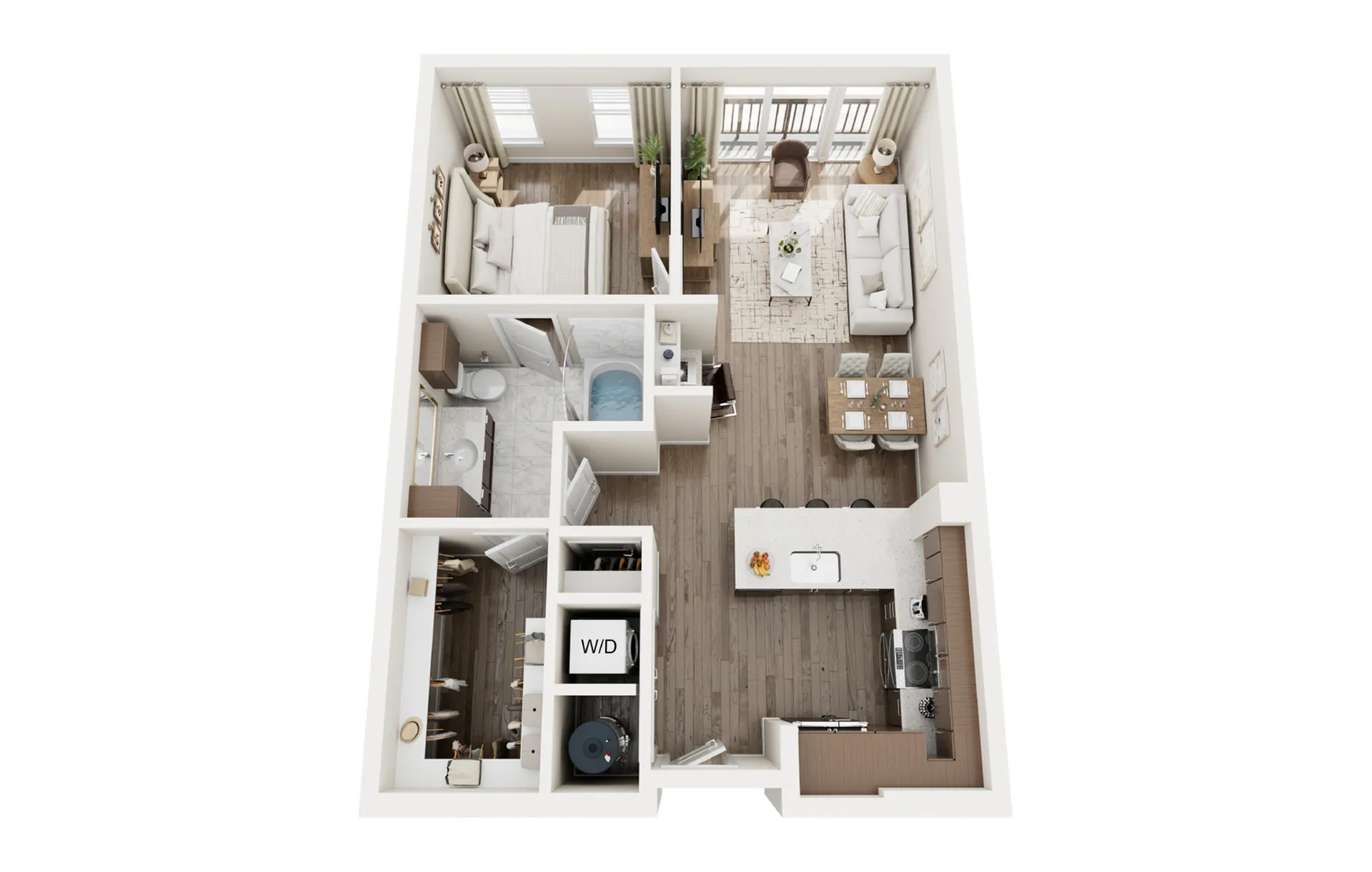 B | 1 Bed Apartment | Hanover Stoneham