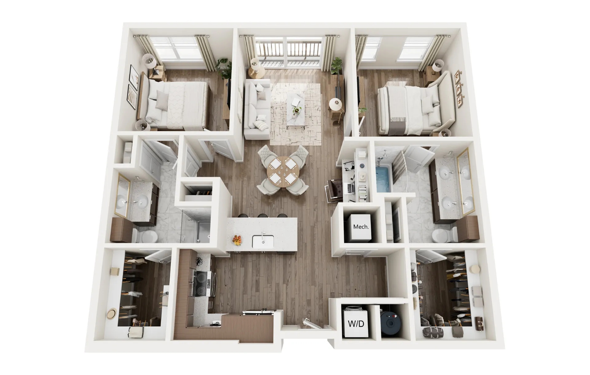 I | 2 Bed Apartment | Hanover Stoneham