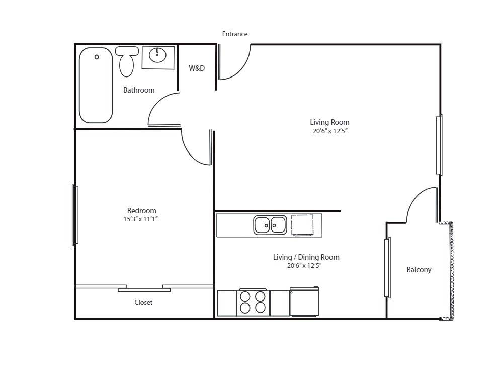 1 - 3 Bed Apartments - Check Availability | Metro 348 Apartments