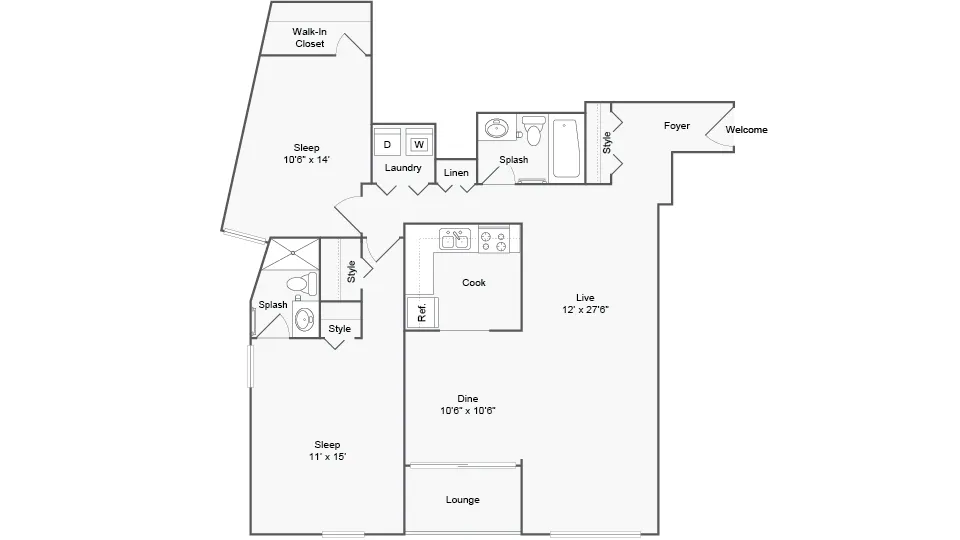 Floor Plans | Arrive Silver Spring | Apartments In Silver Spring, MD