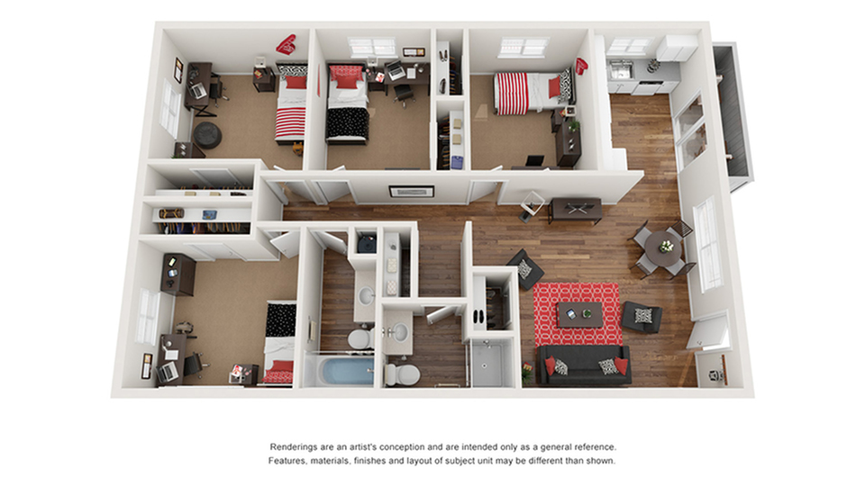 Pricing, Floorplans, & Availability | The Social Chico Off-Campus Dorms ...