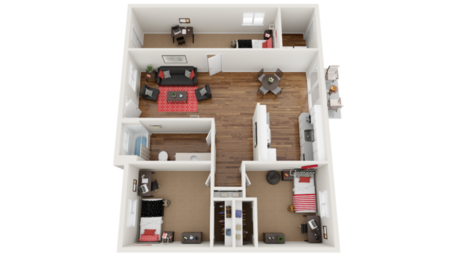Pricing, Floorplans, & Availability | The Social Chico Off-Campus Dorms ...