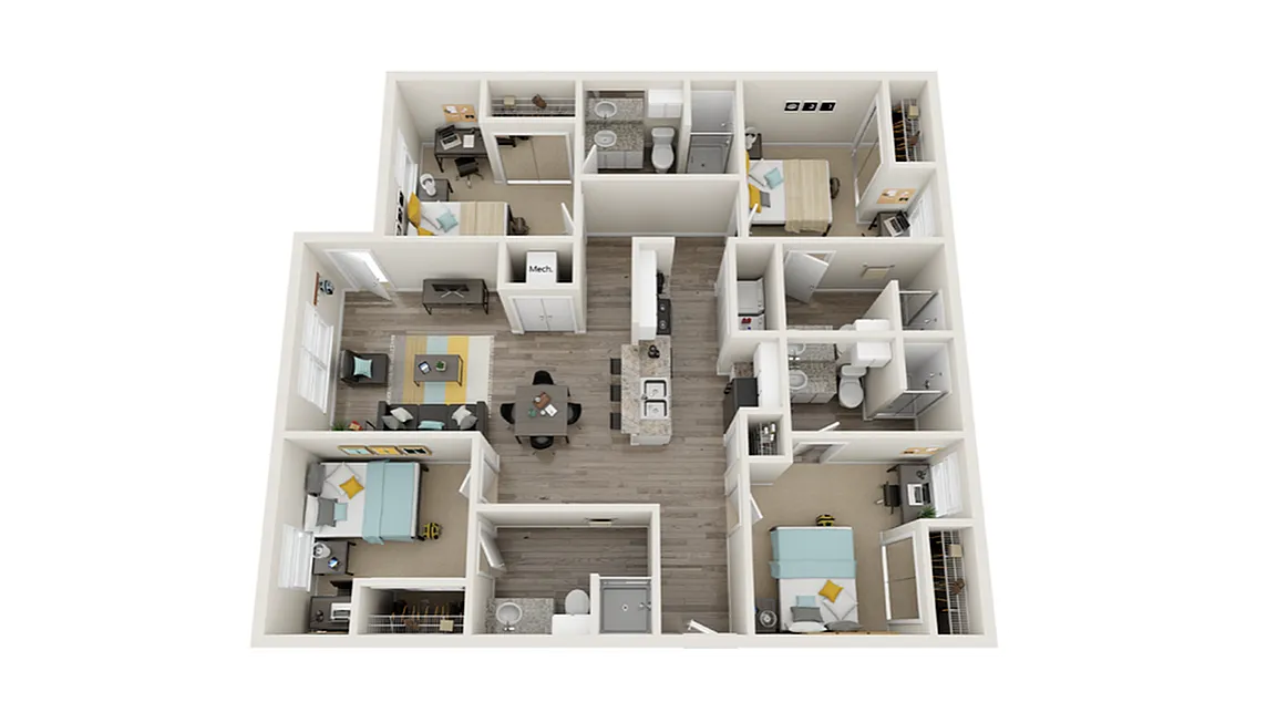 Floorplans, Pricing & Availability | The Social Normal