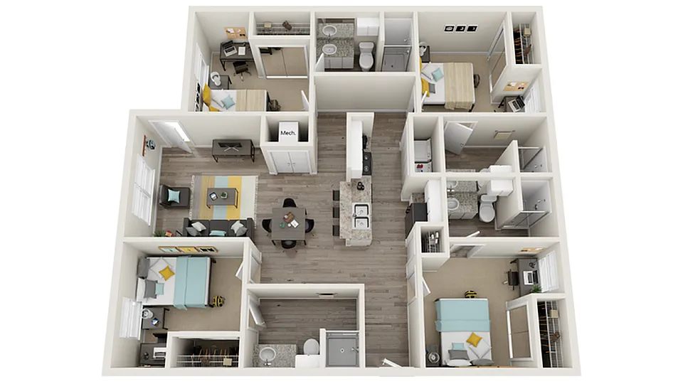 Floorplans, Pricing & Availability | The Social Normal