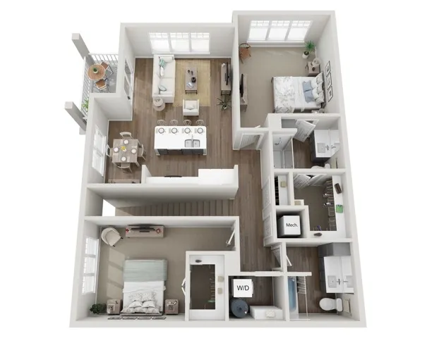 Floor Plans | Studio, 1-3 Bedroom | Apartments In Plainfield, IL