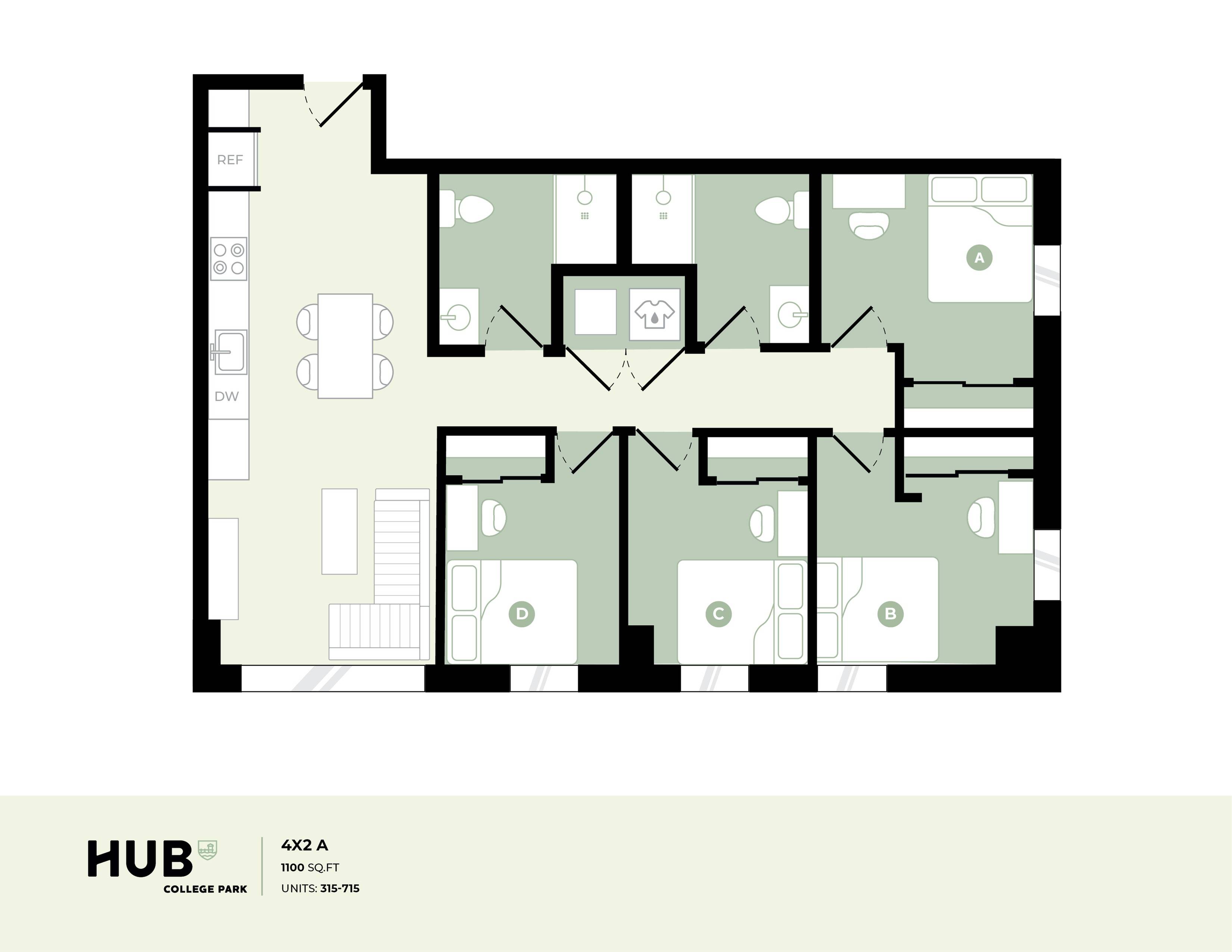 Hub College Park Apartment Rentals