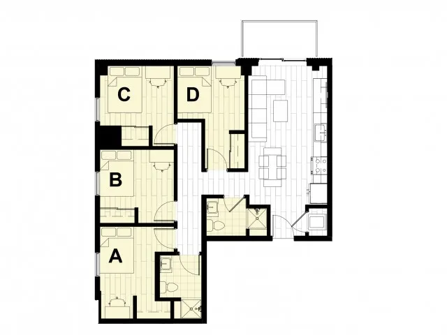 Hub WL - State Street Apartment Rentals