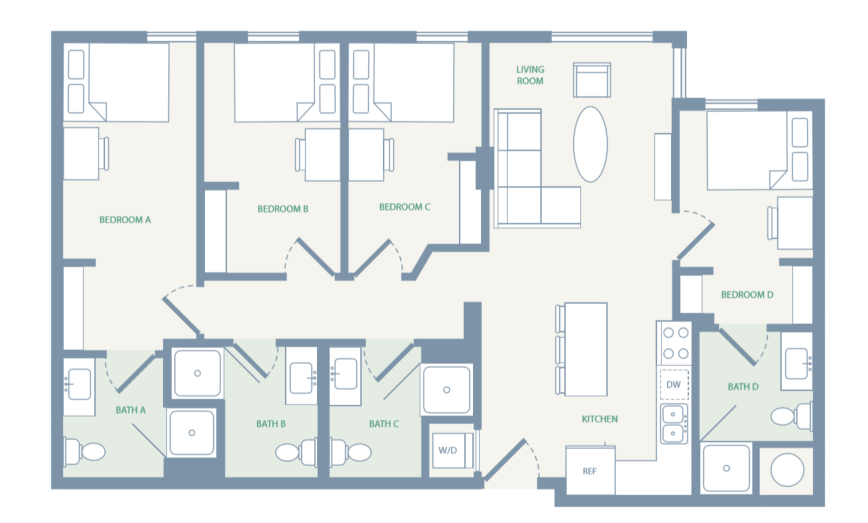 The Rive Eugene Apartment Rentals
