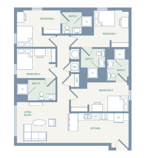 The Rive Eugene Apartment Rentals