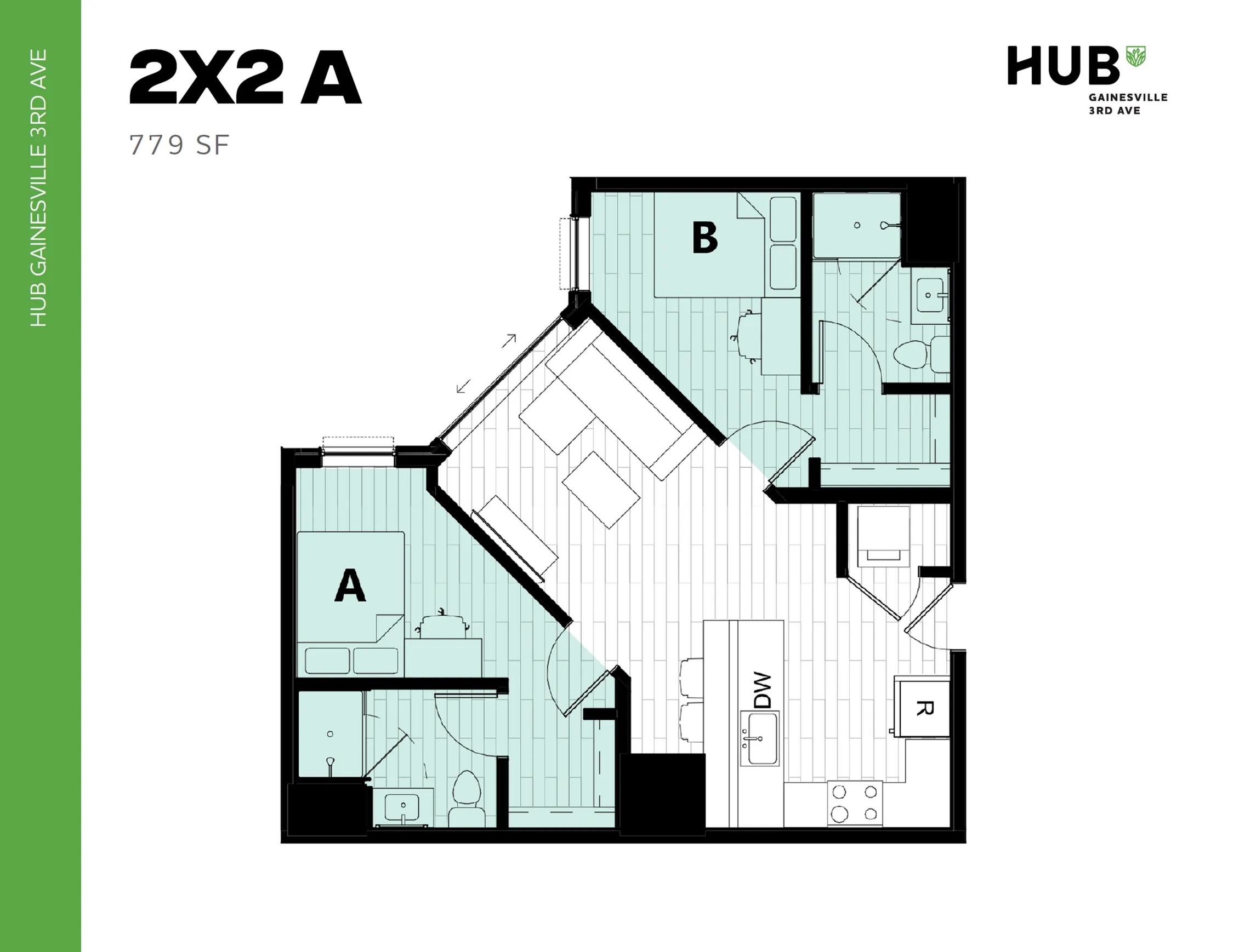 Hub Gainesville - 3rd Avenue Apartment Rentals