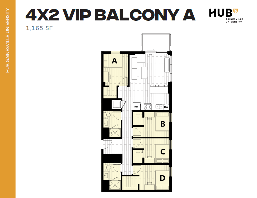 Hub Gainesville - University Apartment Rentals