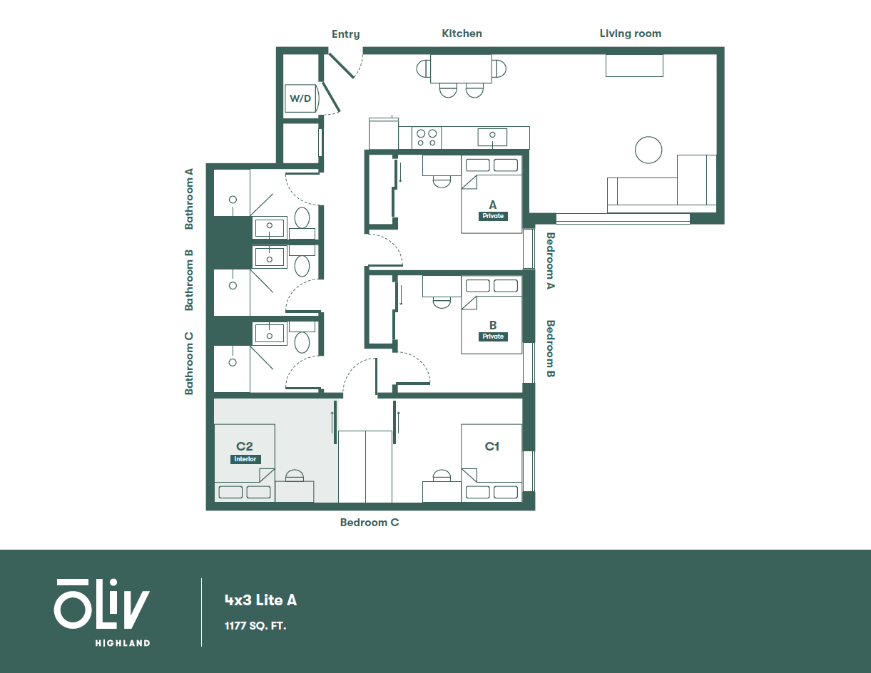 oLiv Highland Apartment Rentals