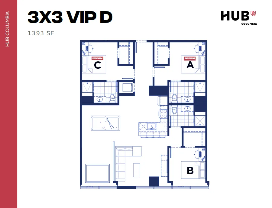 Hub Columbia Apartment Rentals