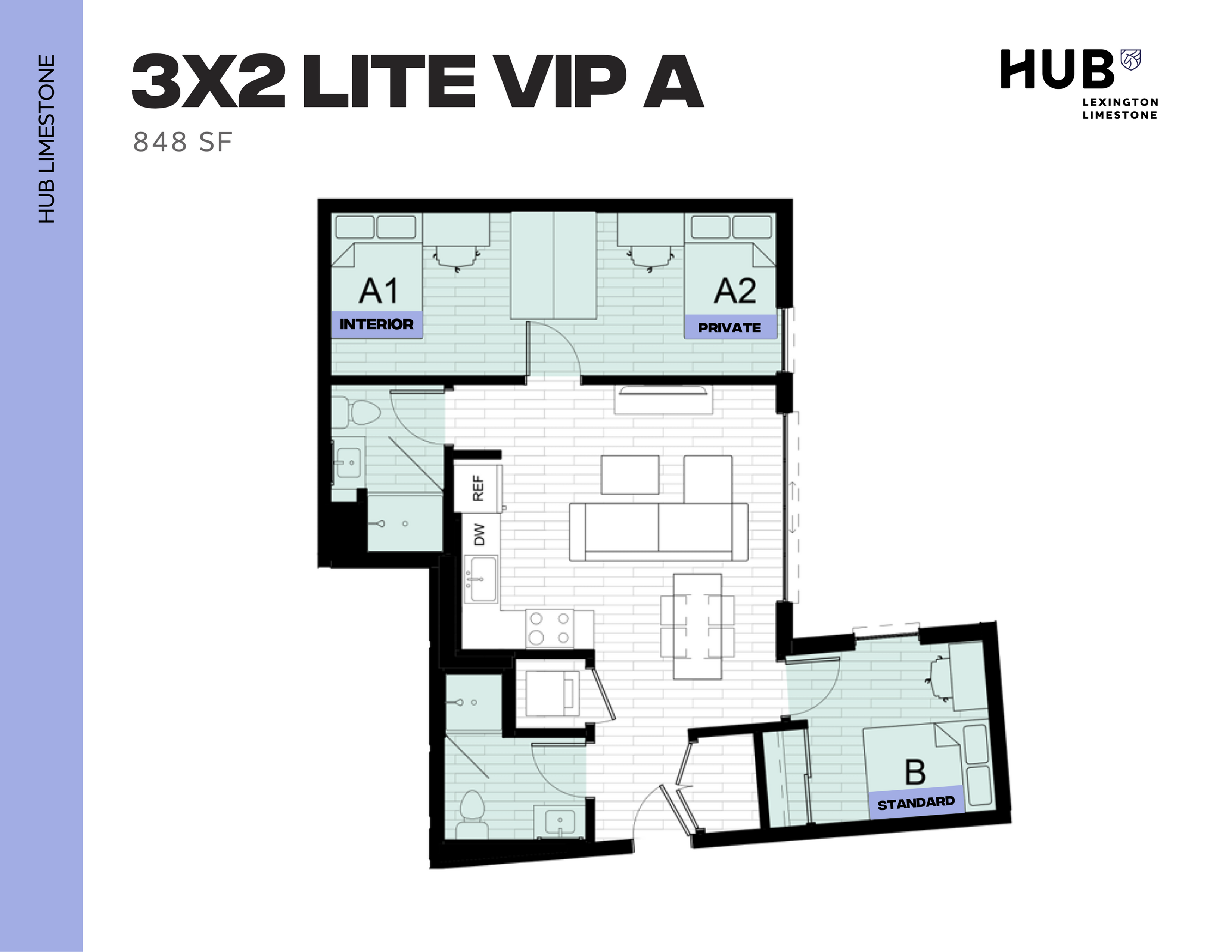 Hub Lexington - Limestone Apartment Rentals