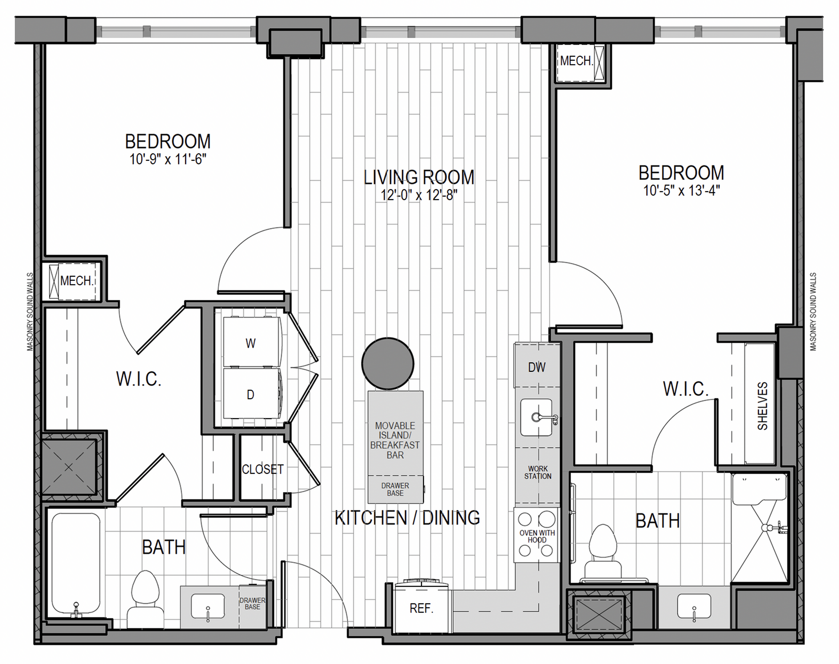 Impeccably Crafted Floor Plans Luxury Arlington Apartments