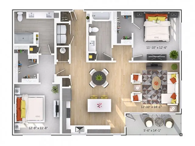 1 - 2 Bed Apartments - Check Availability | AMLI Buckhead