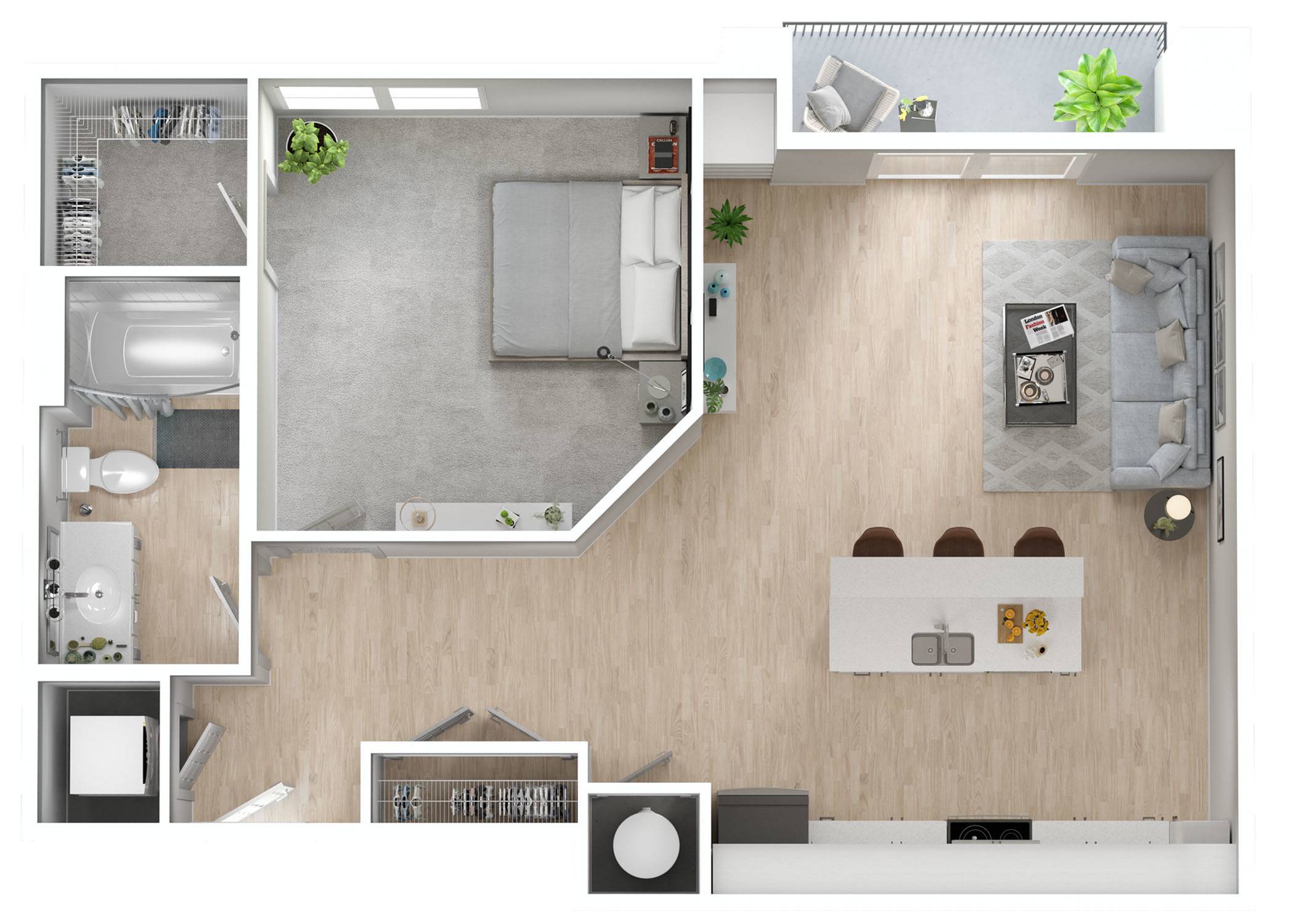 Studio - 3 Bed Apartments - Check Availability | 1160 Hammond