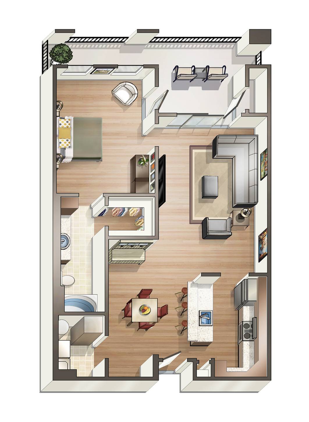 1 - 3 Bed Apartments - Check Availability | One Boynton