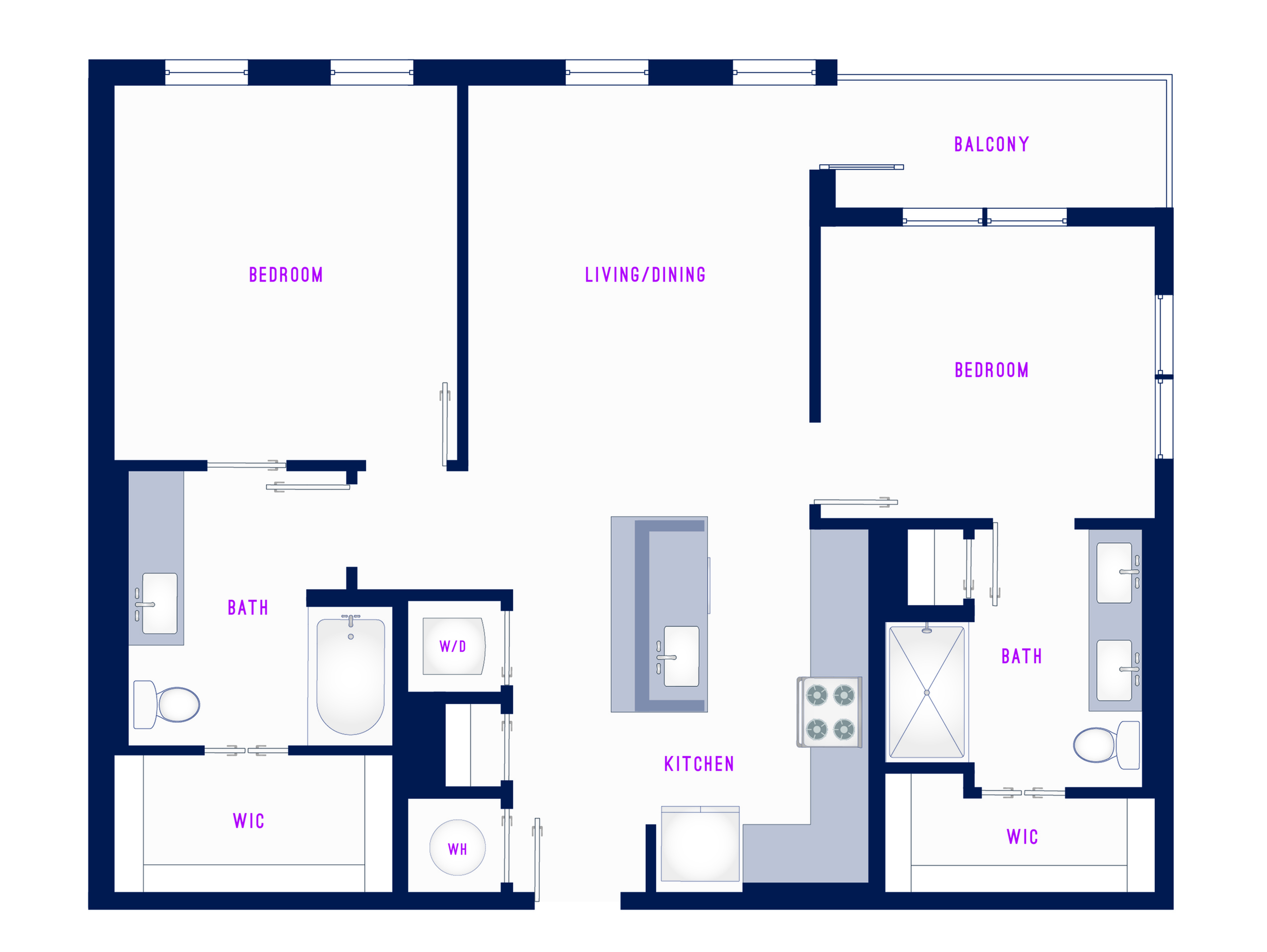 Studio - 2 Bed Apartments - Check Availability | The Maverick Flats