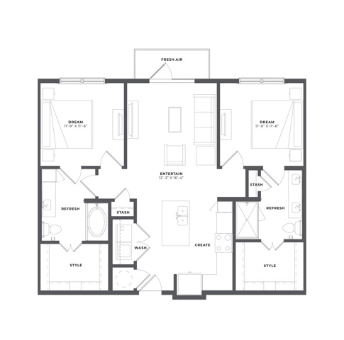 1 - 3 Bed Apartments - Check Availability | The Palo Apartments
